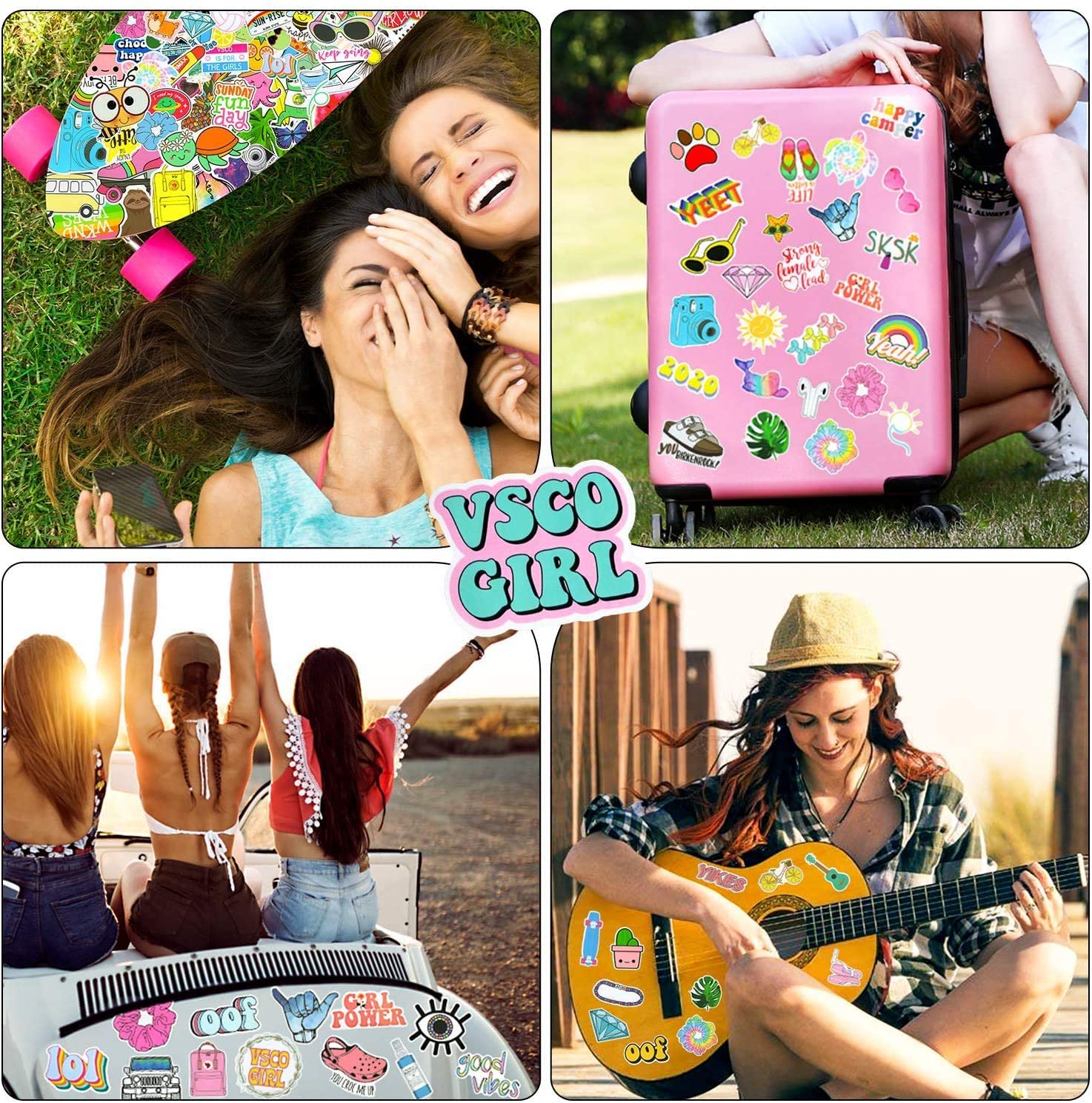 meritcase-300 PCS Stickers Pack