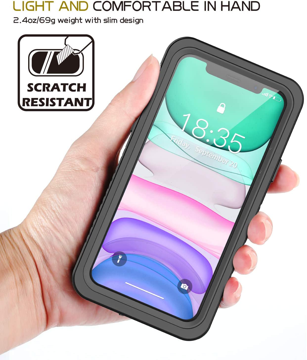 meritcase-iPhone 11 Waterproof Case
