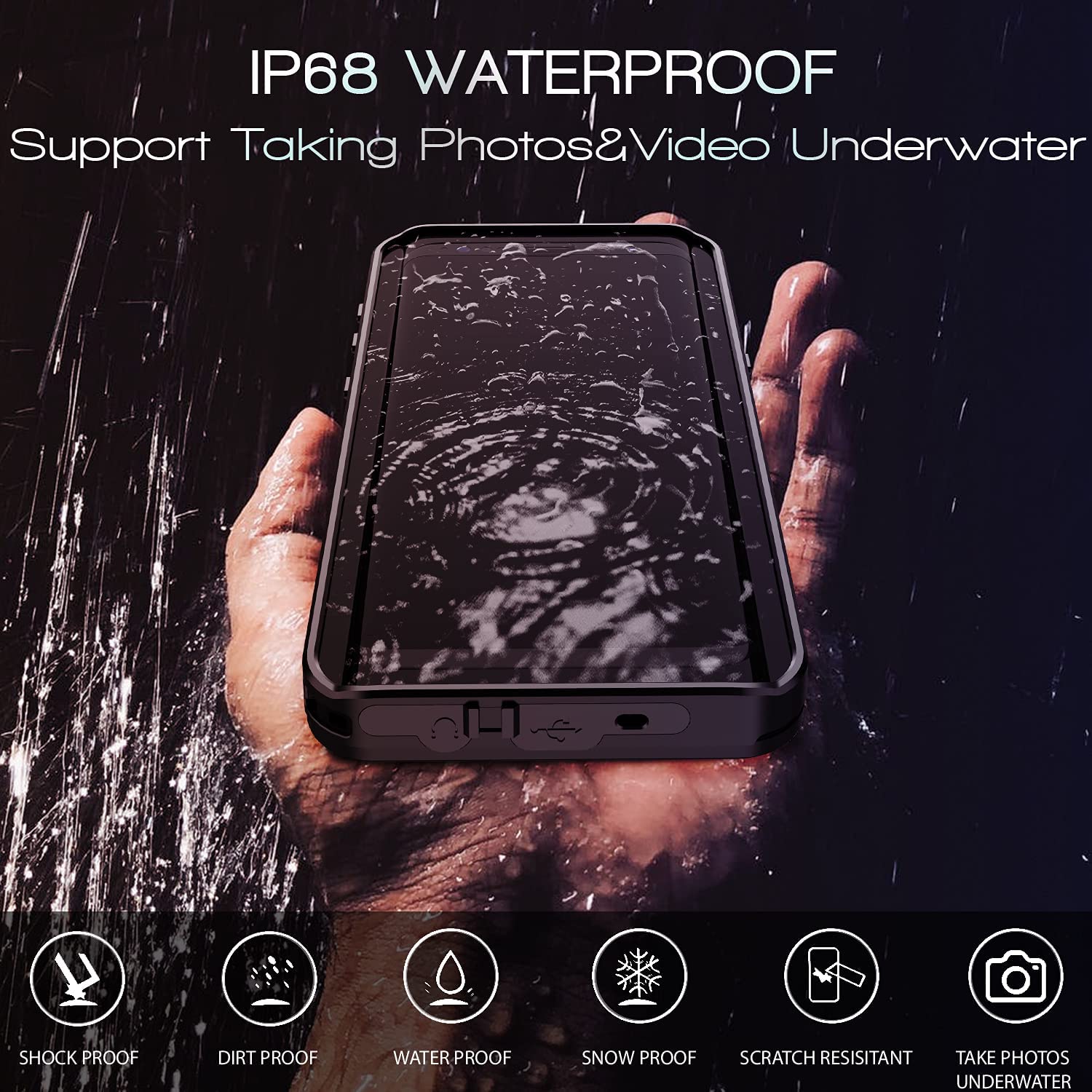 meritcase-meritcase galaxy note 9 waterproof case