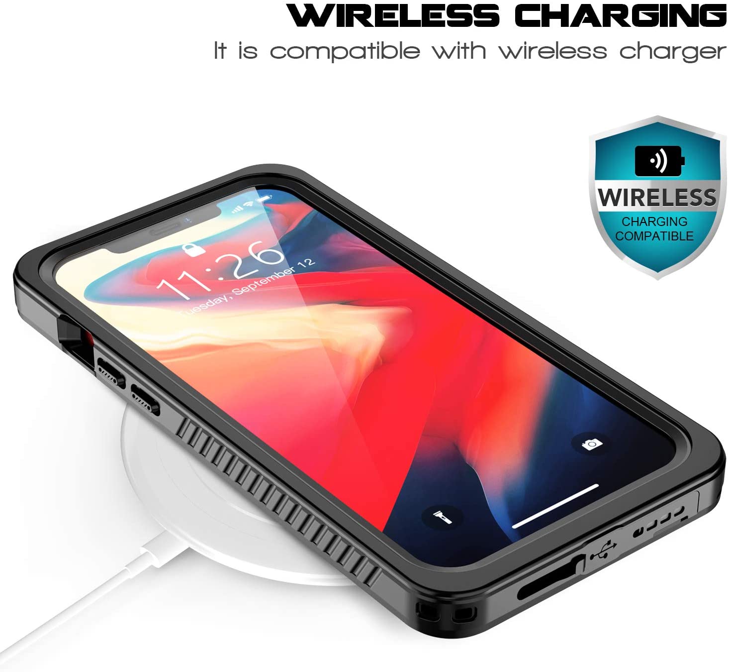 meritcase-iPhone 12 Mini Waterproof Case, Shockproof Dustproof ...